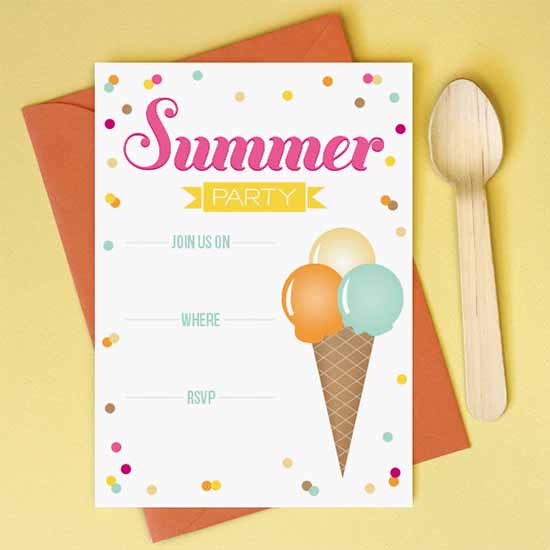 Party Invitation Template Download In PSD PDF