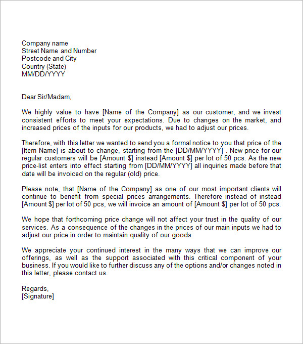 Commitment Letter Template 7 Download Documents In PDF Word