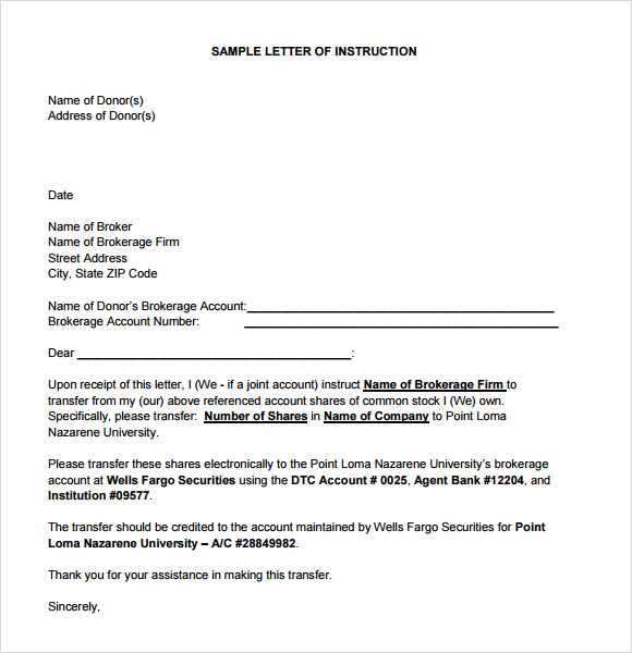 Work Instructions Template Word