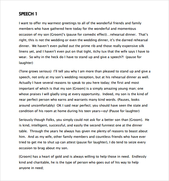 Sample Graduation Speech Example 9 Free Documents In PDF Word
