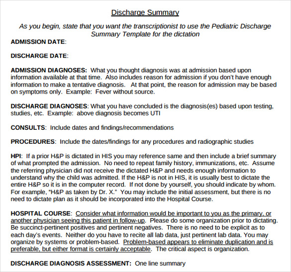 How To Write A Discharge Summary Copywritinglyrics x fc2