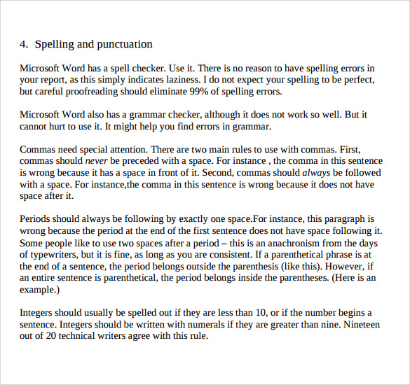 Technical Report Template 7 Download Free Documents In PDF Word 