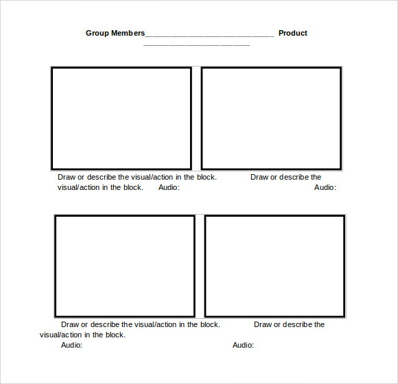 Sample Free Storyboard - 22 + Documents Download in PDF, Word, PPT