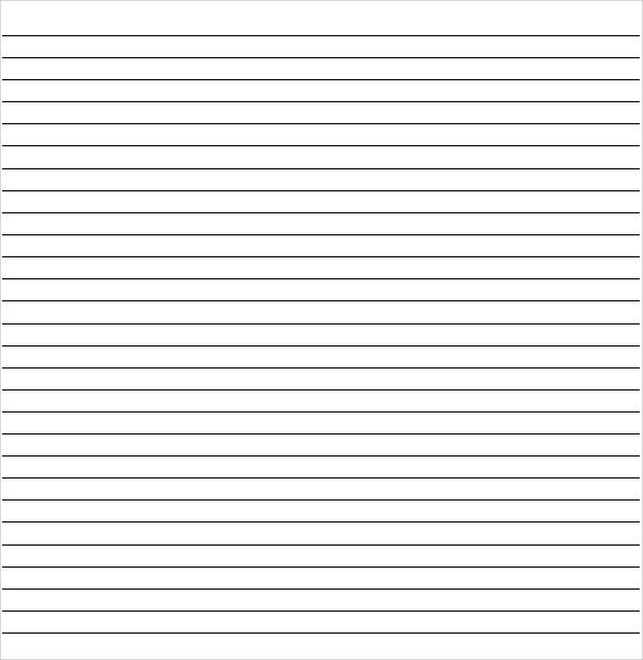 FREE 9 Sample College Ruled Paper Templates In PDF MS Word