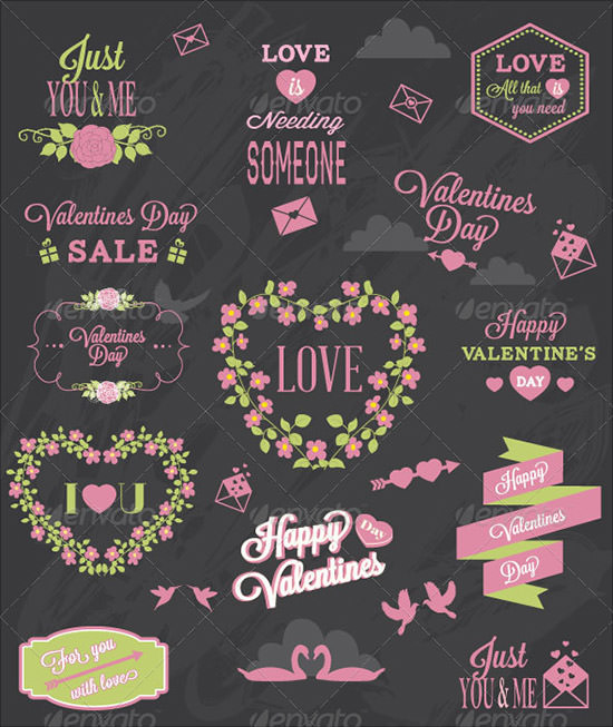 FREE 29+ Sample Valentines Day Labels Templates in PDF | MS Word ...