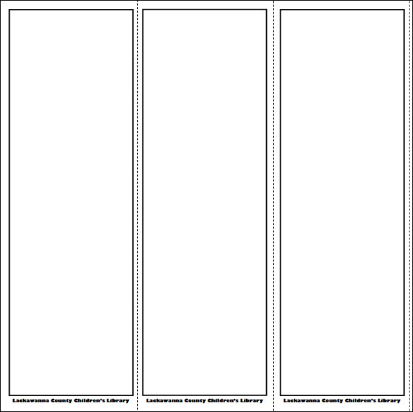 FREE 37 Beautiful Printable Bookmark Templates In PSD MS Word AI 
