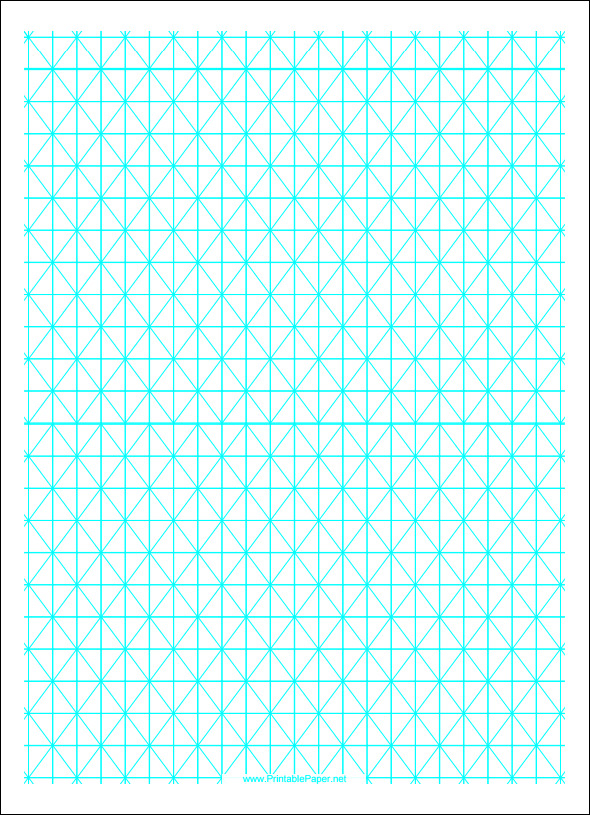 FREE 12 Printable Isometric Graph Paper Templates In PDF