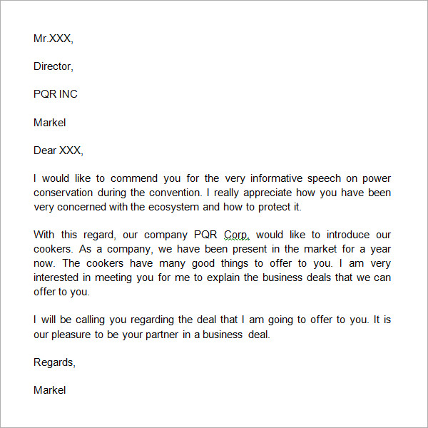 FREE 21 Sample Business Introduction Letter Templates In PDF MS Word 