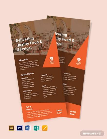 FREE 22 Sample Rack Card Templates In AI InDesign MS Word Pages 