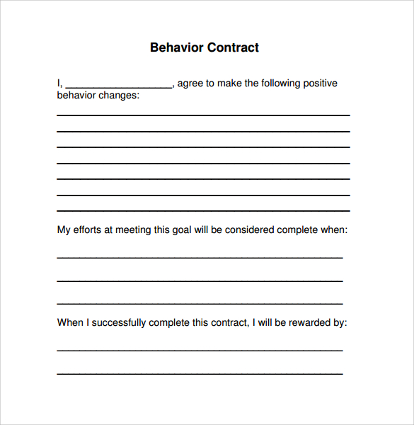 Behavioral Contracts For Adults Masturbation Best Way