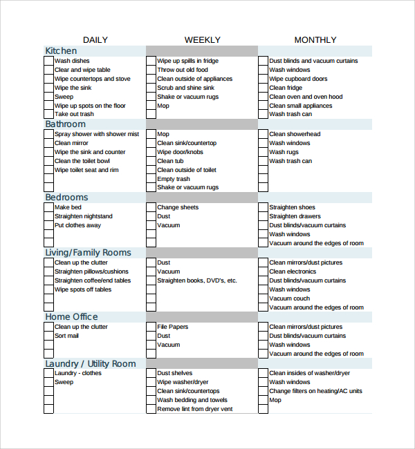 Buy Essay Online Day Care Cleaning Checklist Templates 2018 02 17