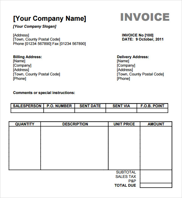FREE 13 Billing Invoice Samples In Google Docs Google Sheets Excel 
