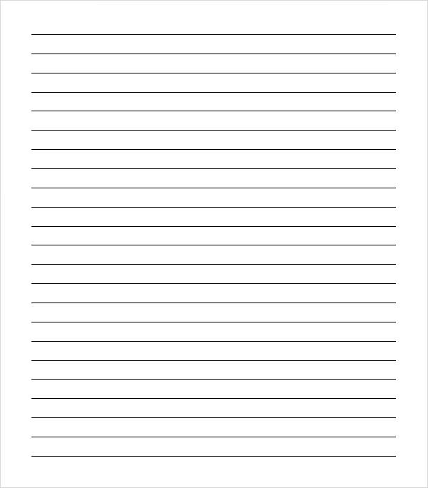 FREE 10 Sample College Ruled Paper Templates In PDF MS Word