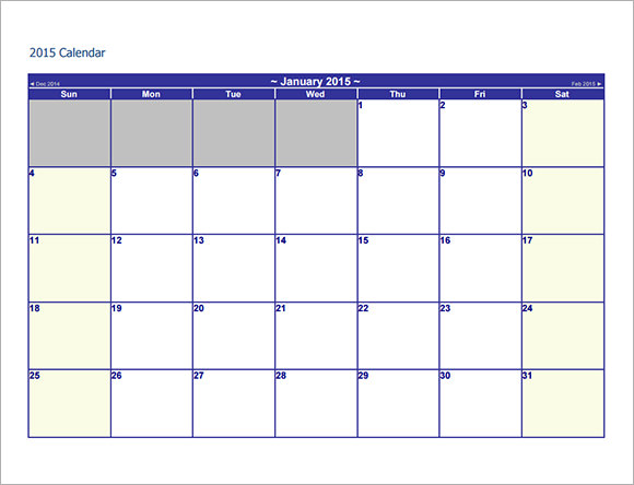 12 Sample Annual Calendar Templates To Download Sample Templates