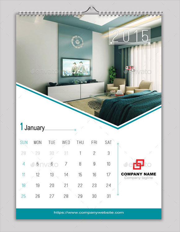 FREE 7 Indesign Calendar Templates In InDesign EPS