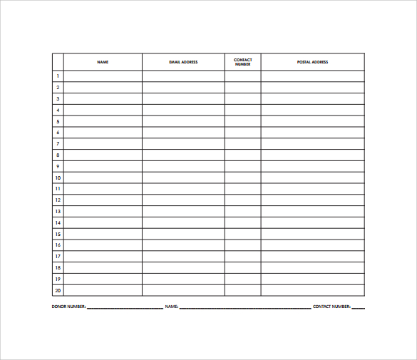 FREE 10 Sample Raffle Sheet Templates In PDF MS Word Excel Pages