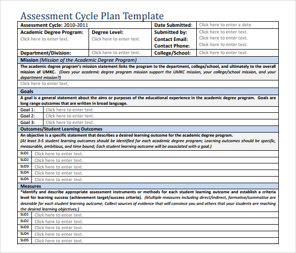 FREE 9 Sample Assessment Plan Templates In PDF FREE 9 Sample Assessment Plan Templates In PDF