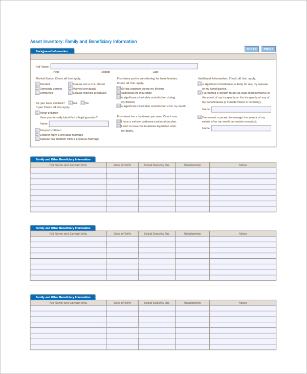 FREE 8 IT Inventory Templates In PDF Excel