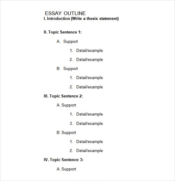 Microsoft Word Outline Template TUTORE ORG Master Of Documents