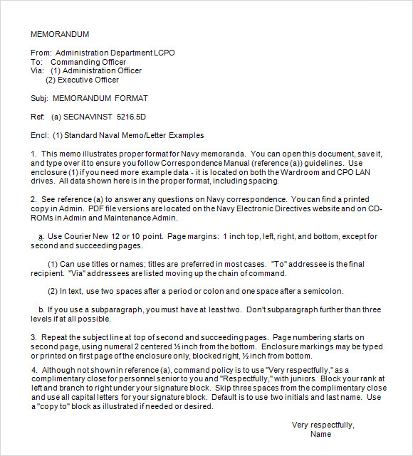 Memo Template Doc Cari