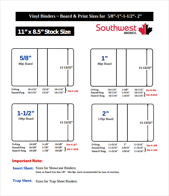 1 2 Inch Binder Spine Template