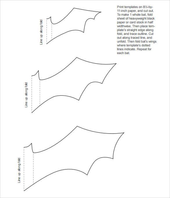 FREE 14 Sample Bat Templates In MS Word PDF