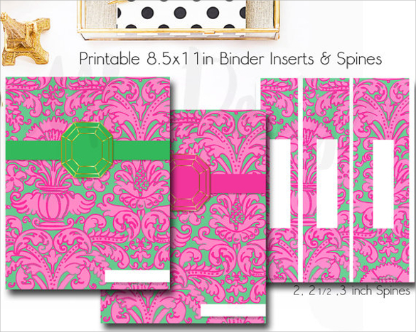 FREE 3 Sample Binder Spine Templates In PDF PSD