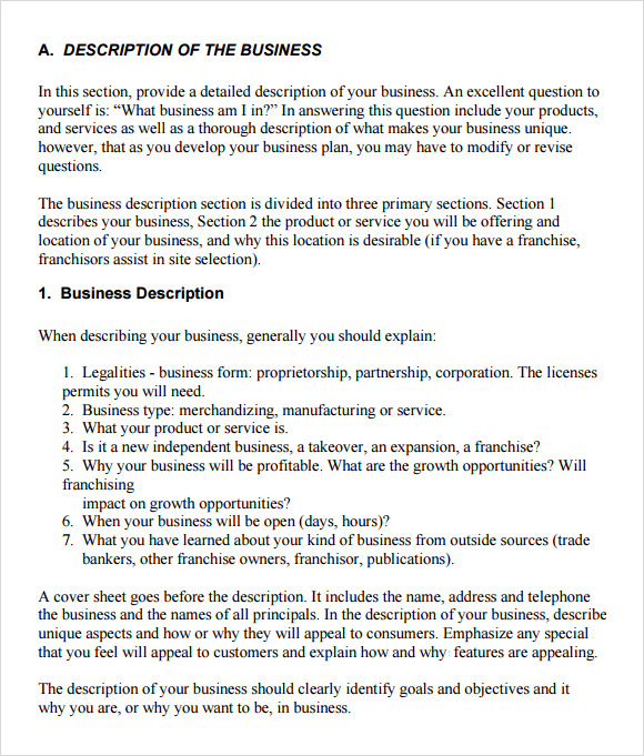 General Contractor Business Plan Template Denah