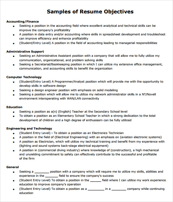 10 Sample Retail Resumes Sample Templates