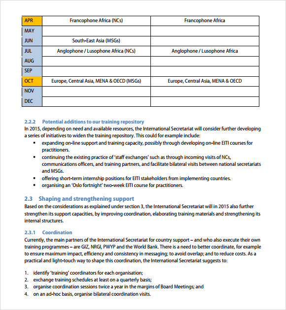 FREE 7 Training Agenda Samples In PDF MS Word