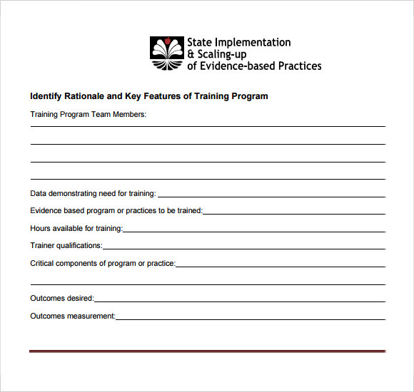 FREE 15 Sample Training Plan Templates In MS Word Pages