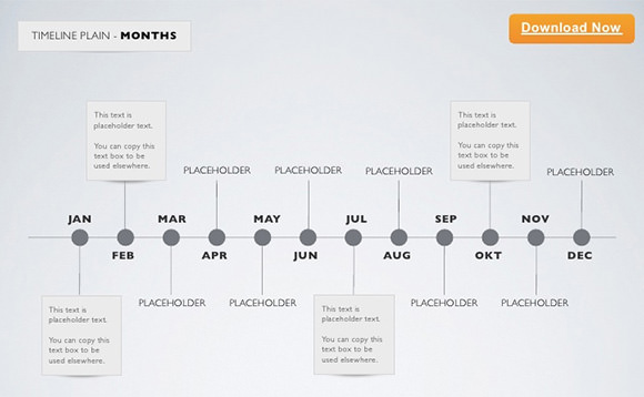 FREE 8 Sample Keynote Timelines In PSD PDF
