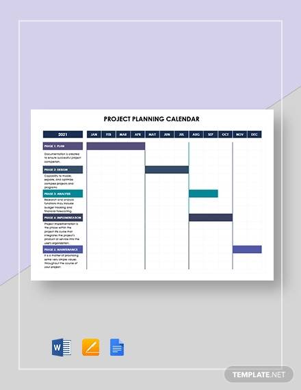 FREE 12 Sample Planning Calendar Templates In Google Docs MS Word 