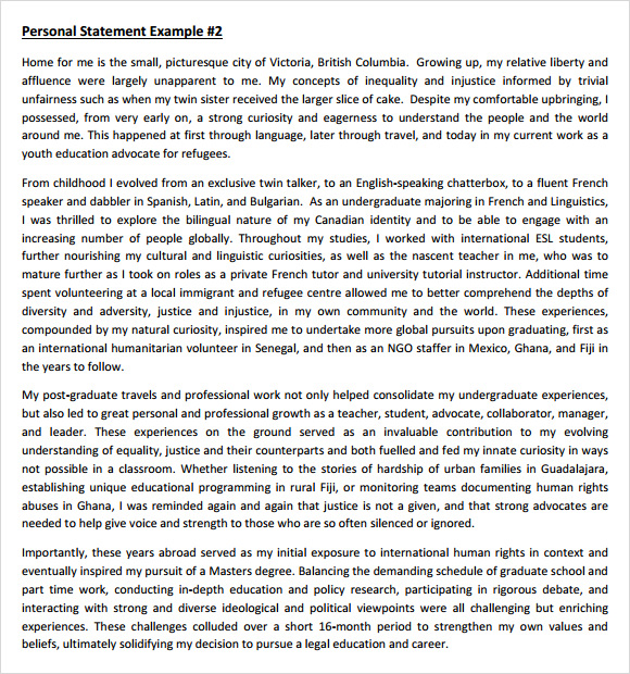 Personal Statement For Masters Degree In Finance