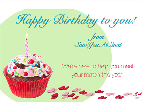 FREE 4 Sample Happy Birthday Emails In PSD EPS