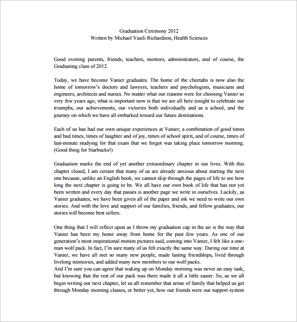 VALEDICTORY SPEECH SAMPLE COLLEGE Durever23 Site VALEDICTORY SPEECH SAMPLE COLLEGE Durever23 Site