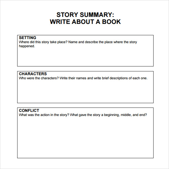 FREE 6 Sample Book Summary Templates In PDF