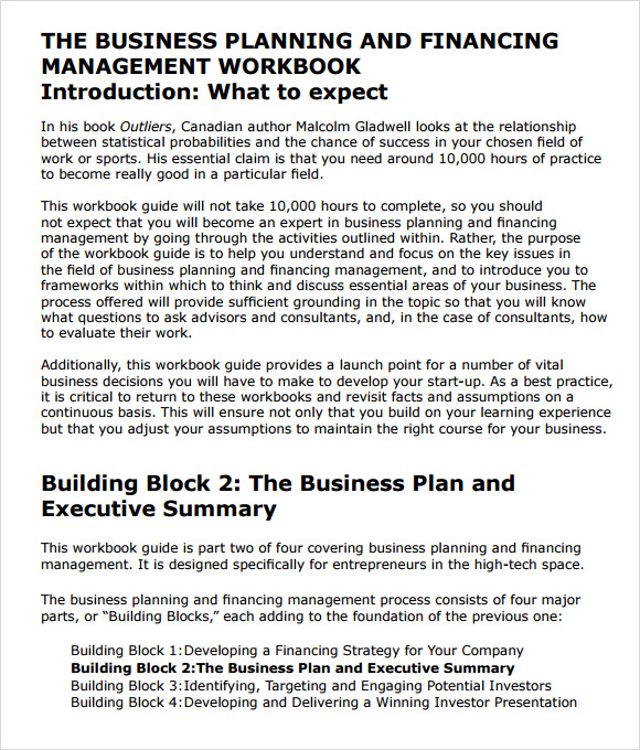 FREE 5 Sample Business Summary Templates In PDF