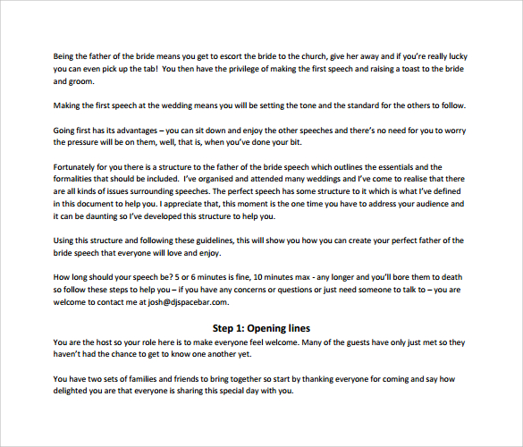 FREE 8 Sample Graduation Speech In MS Word PDF