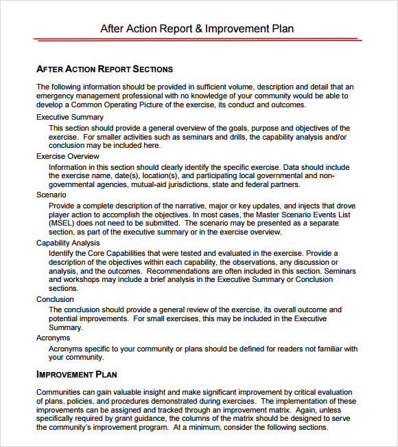 Army After Action Review Template Pdf