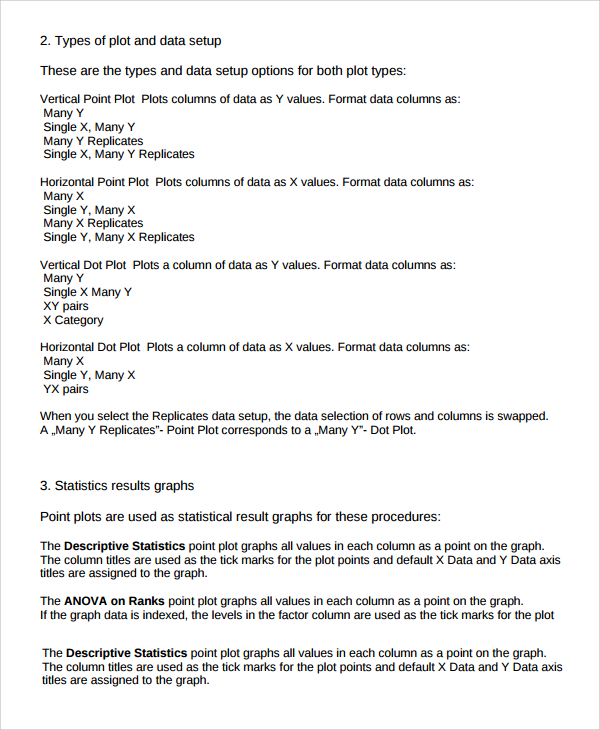 FREE 11 Sample Dot Plot Examples In MS Word PDF