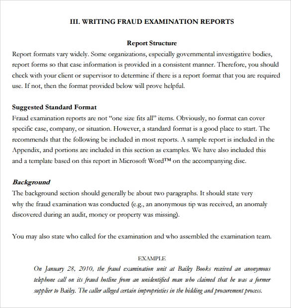 Academic Report Writing Examples Report Writing