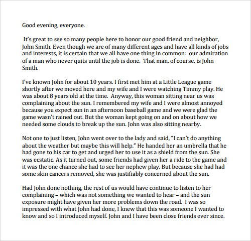 23 Sample Speech Examples PDF Sample Templates