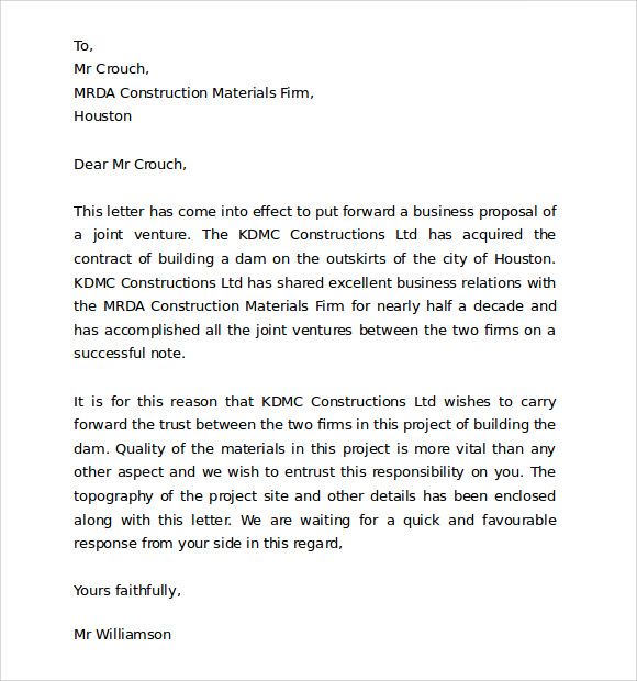 FREE 8 Standard Business Letter Formats In PDF MS Word