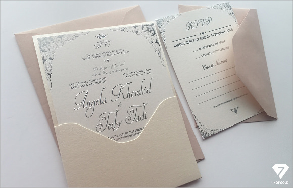 FREE 15 Sample Wedding Card Envelope Designs In PSD EPS AI MS 