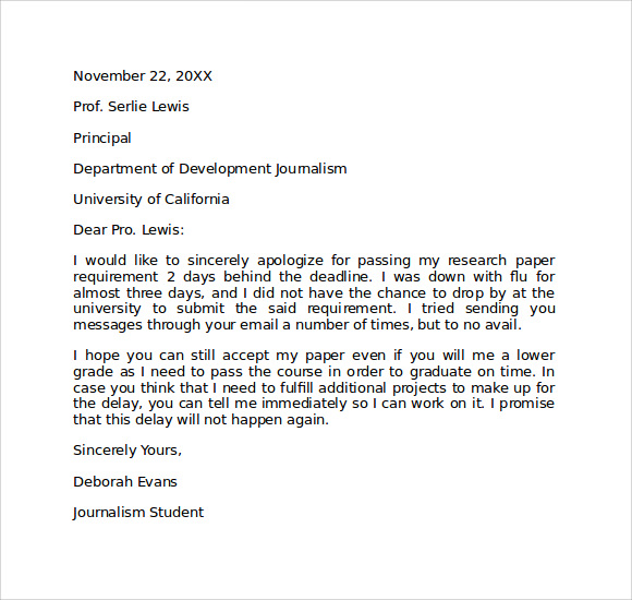  Formal Letter To School Principal How To Write A Letter To My 