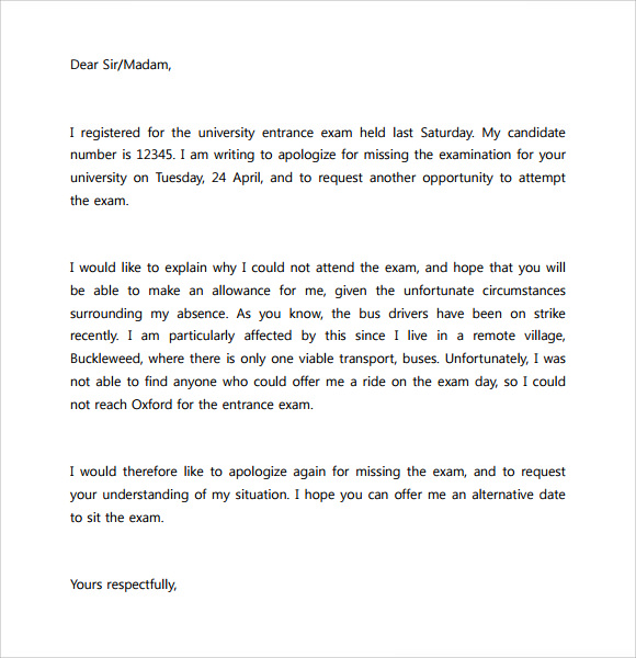 FREE 11 Apology Letter To School In PDF MS Word