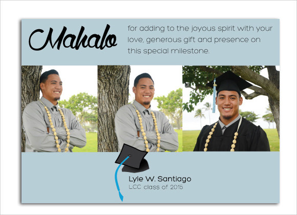 FREE 6 Sample Graduation Thank You Note Templates In PSD EPS
