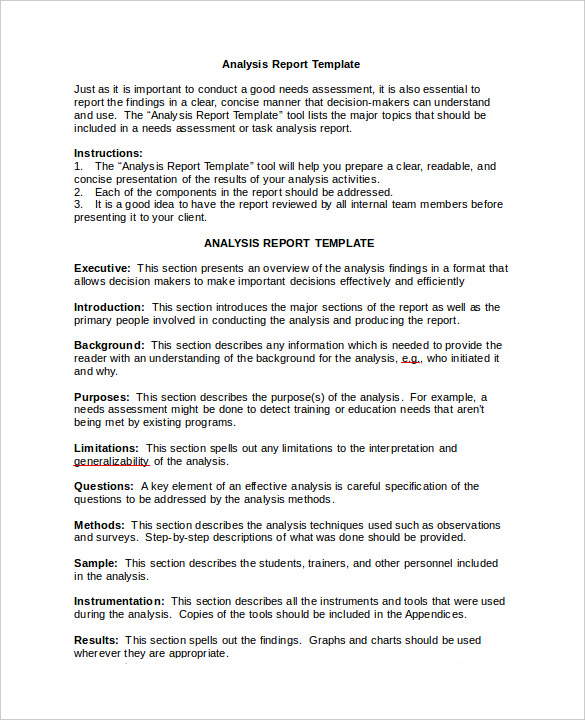 FREE 8 Sample Data Analysis Reports In MS Word PPT PDF Google Docs Pages