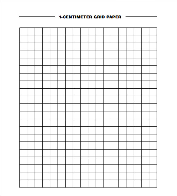 FREE 6 Grid Paper Templates In MS Word PDF
